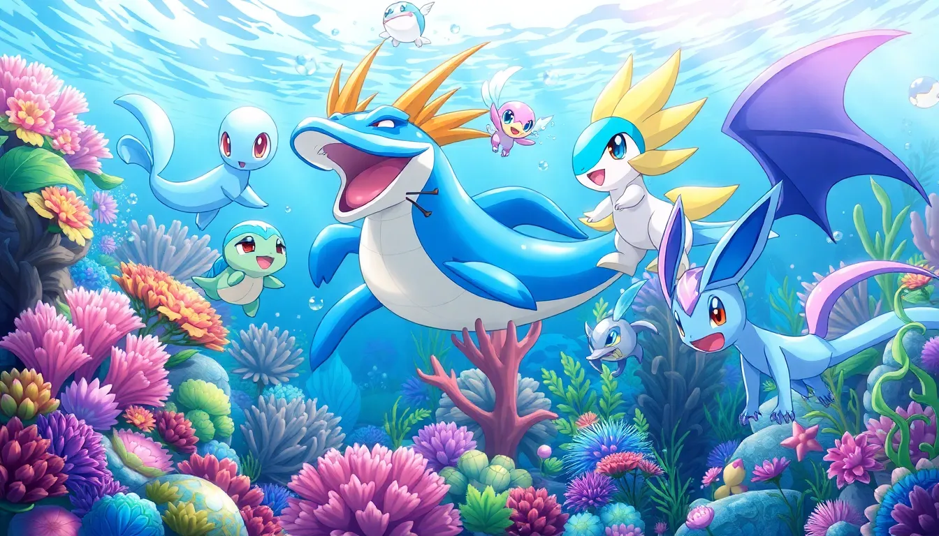 Water Pokémon List: Discover the Best Creatures for Your Battle ...